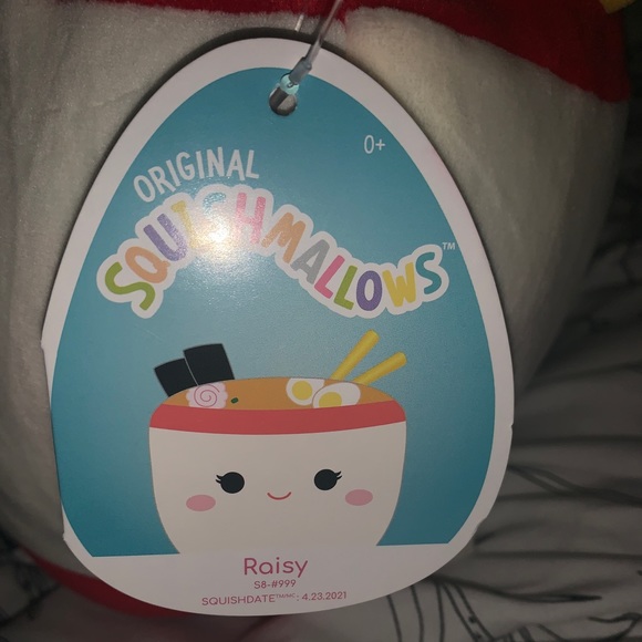 Squishmallows | Other | Nwt Raisy The Ramen Squishmallow | Poshmark